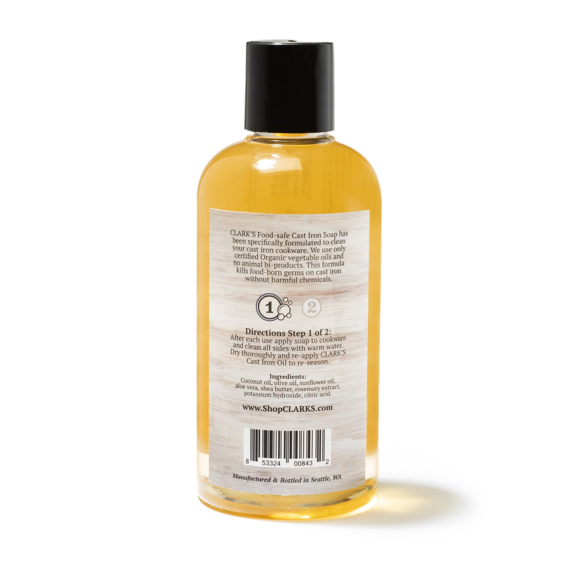 CLARK'S Cast Iron Soap - Castile Based and Earth-Friendly – Clark's ...